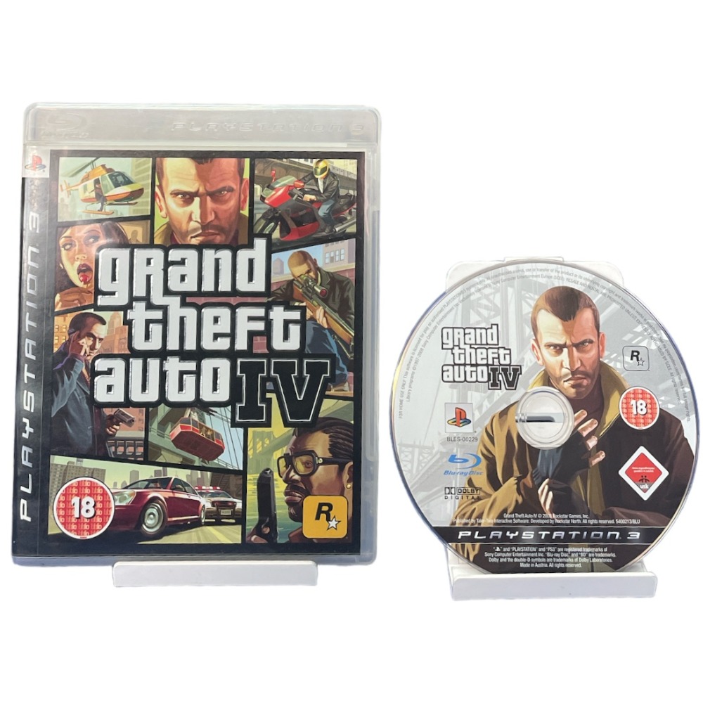 Grand Theft Auto IV - PS3 Game - Own4Less